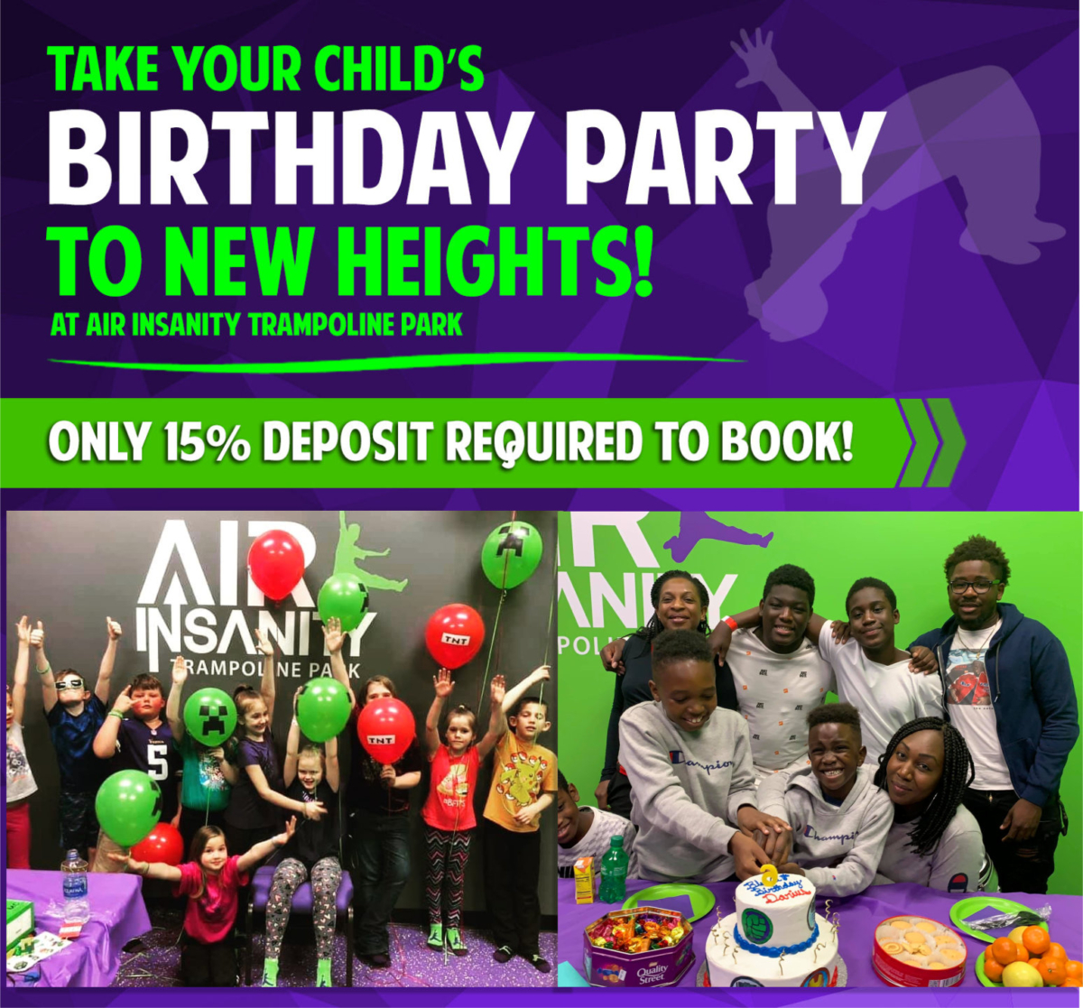 Air Insanity | Trampoline Park | Rochester, MN